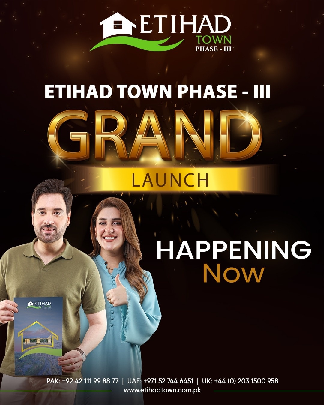 The Wait is Almost Over – Etihad Town Phase III Launches with a Bang! - Etihad Town Lahore